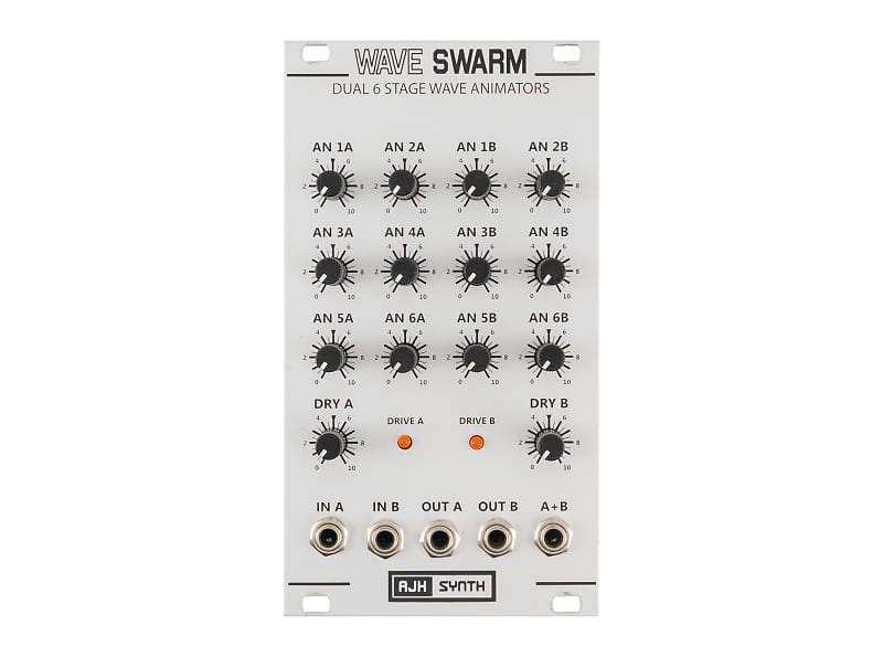 AJH Synth Wave Swarm (Silver) Waveform Animator [USED] | Reverb