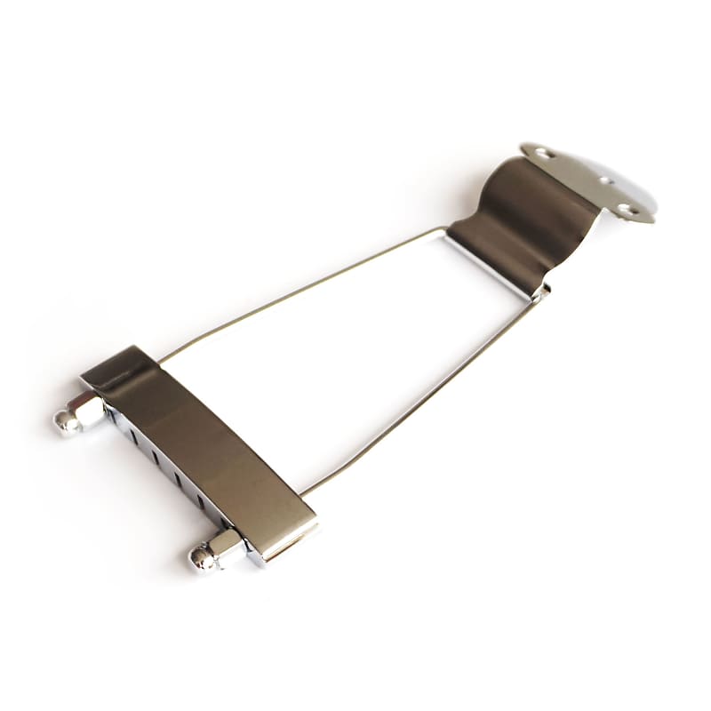Trapeze Tailpiece for Archtop Jazz Guitars - Chrome | Reverb
