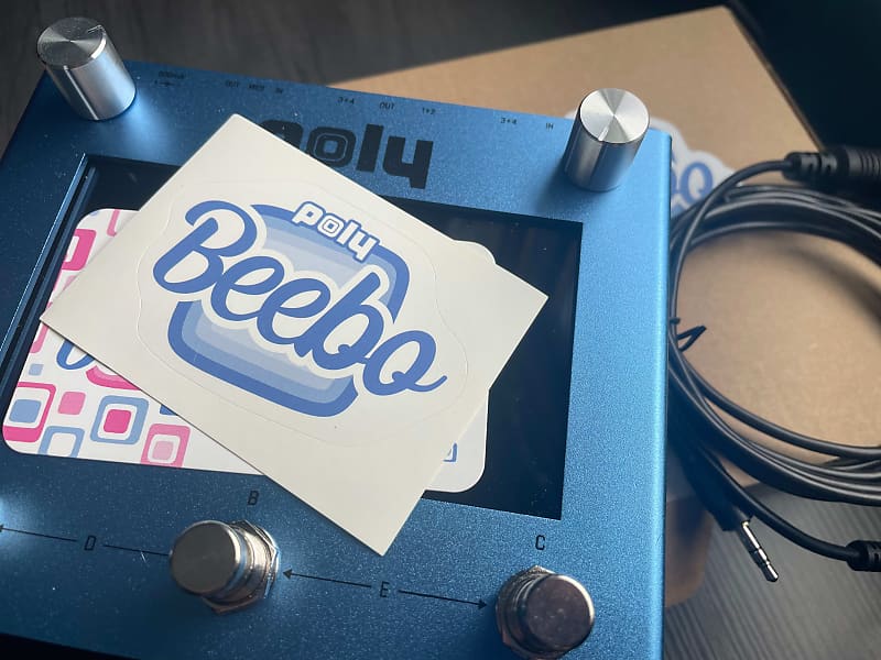Poly Effects Beebo Visual Modular Multi-Effects Pedal 2022 - | Reverb