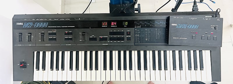 Korg DW 8000 + Korg Mex 8000 memory Expansion For Dw 8000 | Reverb