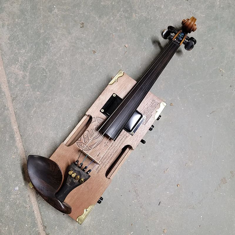 Handmade Electric Cigar Box Violin | Reverb