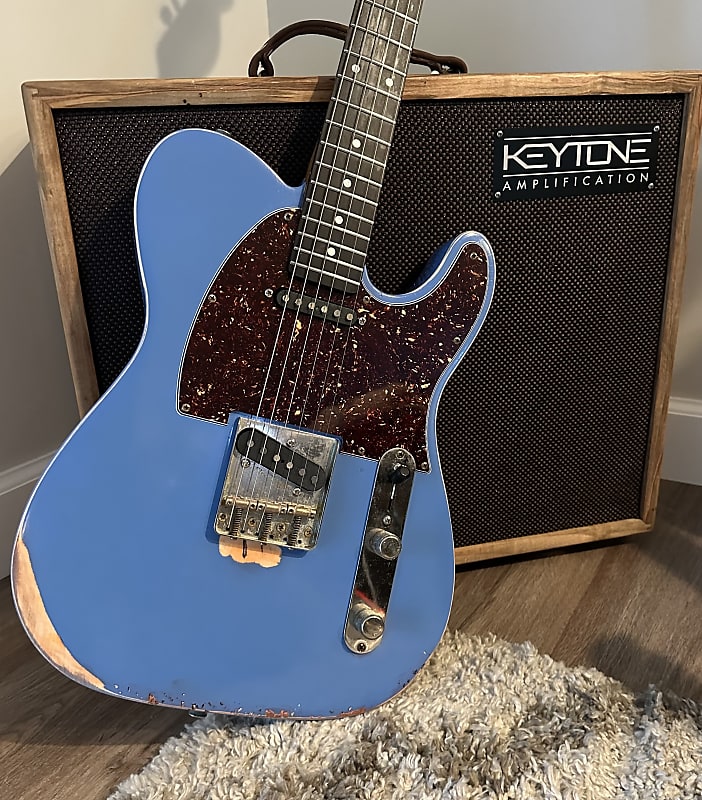 Big River/Fender Telecaster**Lake Placid Blue Nitro | Reverb