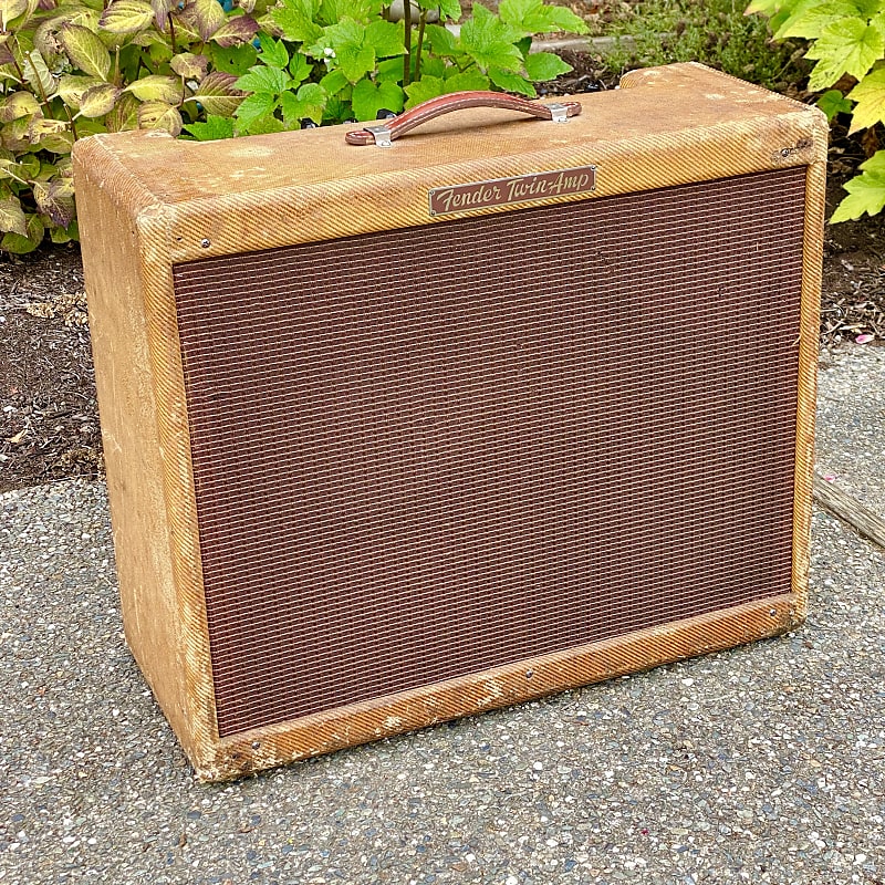 1956 Fender Twin Tweed | Reverb Australia