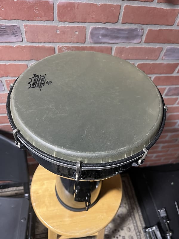 Remo 10" Doumbek - Black Sparkle | Reverb