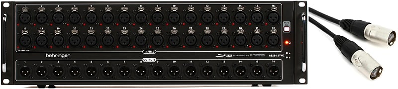 Behringer S32 32 x 16 Digital Stage Box Bundle with Pro Co | Reverb