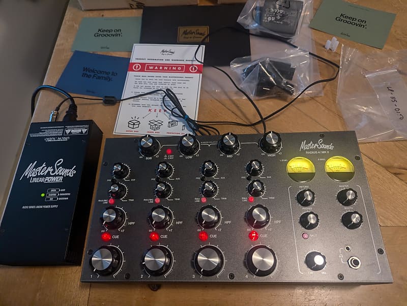 MasterSounds Radius 4 Mk2 2024 - Grey | Reverb