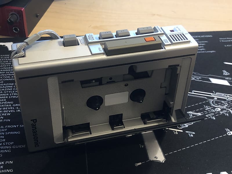 Panasonic Handheld Tape Recorder | Reverb