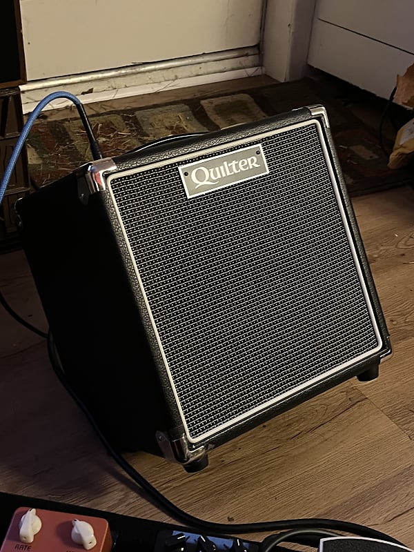 Quilter Micro 101 head and block dock cabinet | Reverb