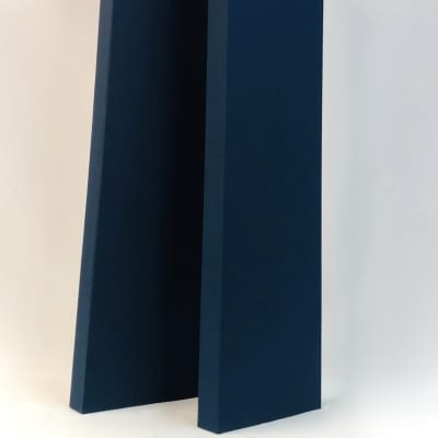 Acoustic Panels - Navy Blue (Set of 2) 4ft x 1ft x 2.5in | Reverb