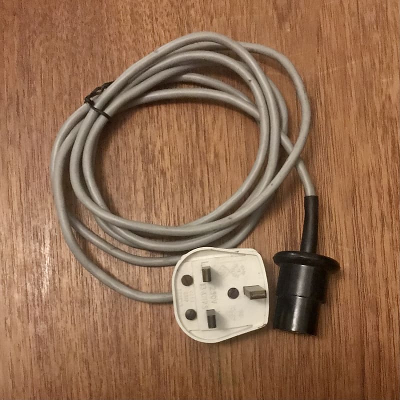 Vintage 1960’s Bulgin power lead / cable - Marshall / | Reverb UK