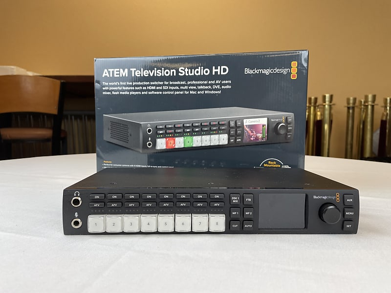 Blackmagic Design ATEM Television Studio HD 2017 - Black | Reverb