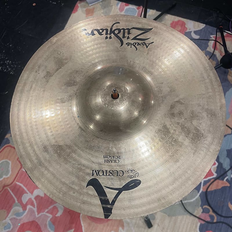 Zildjian 15" A Custom Crash Cymbal ***CUSTOM CUT*** | Reverb