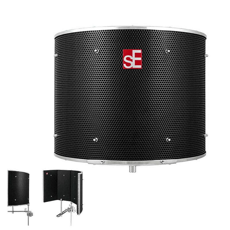 SE Electronics RF-PRO-BLK Reflexion Filter PRO Acoustic | Reverb