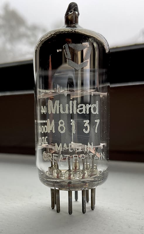 VINTAGE MULLARD 12AX7 CV4004 / M8137 / BOX PLATE MIL SPEC | Reverb