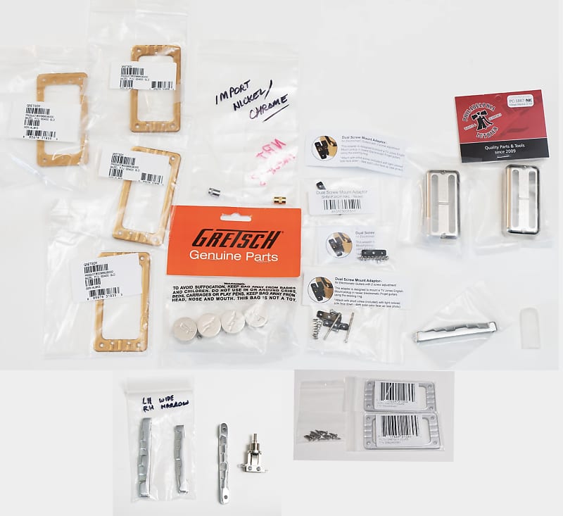 Gretsch Guitar Parts Lot Unopened Knobs Switch Tip Bridge | Reverb