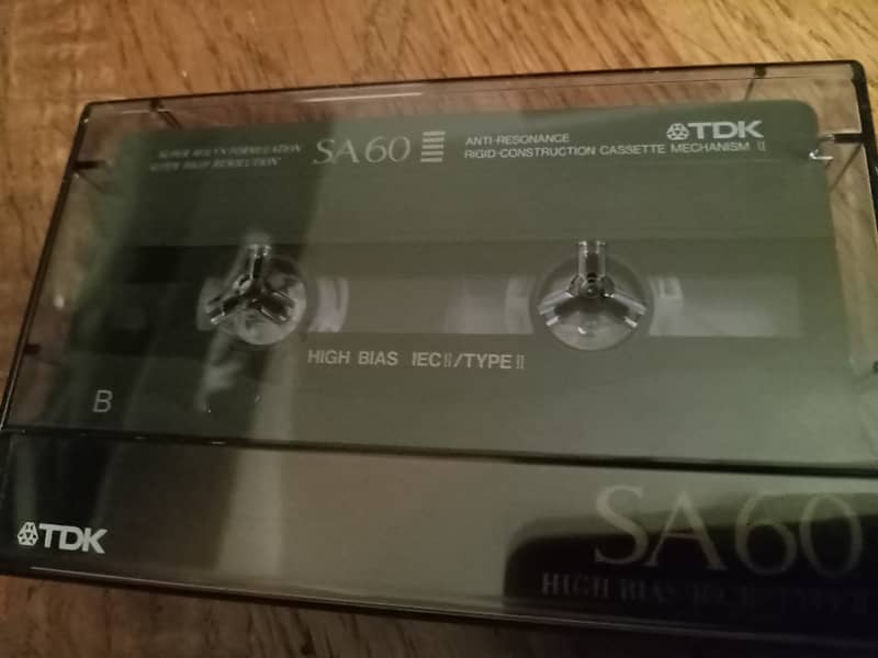 TDK SA 60 cassette tape unused | Reverb