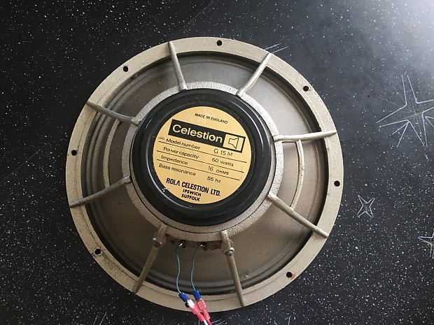 Celestion 1970s 15" G15M Speaker 50watt 16 ohm - WEM Watkins | Reverb