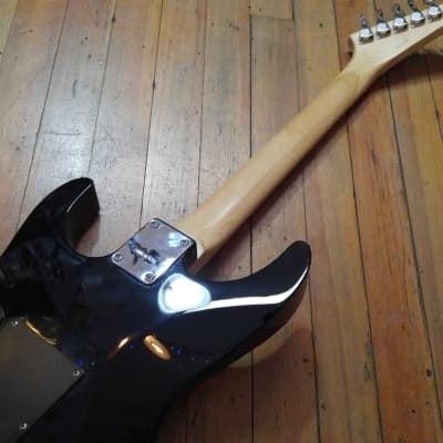 Jackson JS1 Dinky Electric Guitar 2006 Black #200602495 | Reverb