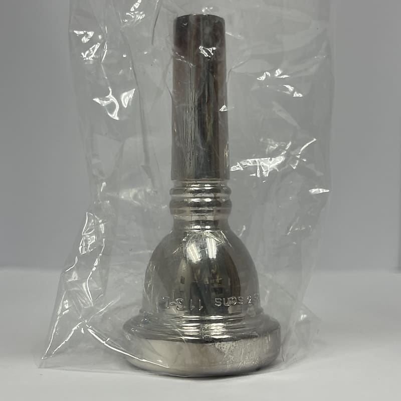 Arnolds & Sons Trombone Mouthpiece 11C-L Silver Plated | Reverb