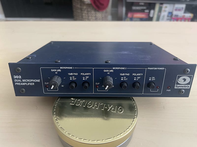 Symetrix 302 Dual Microphone Preamplifier - Vintage Analog | Reverb