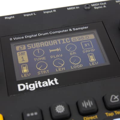 Elektron Digitakt Eight-Voice Digital Drum Computer/Sampler | Reverb