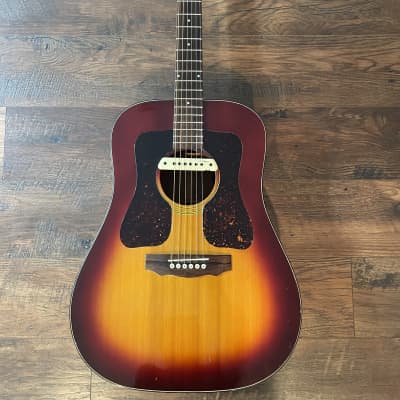 Guild D35 1974 Sunburst | Reverb