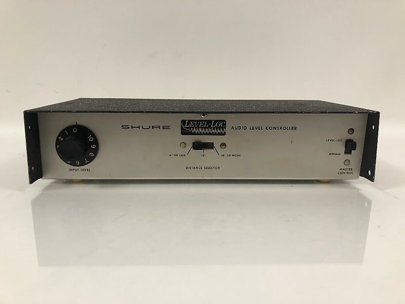 Vintage Shure M62V Level-Loc Audio Level Controller | Reverb