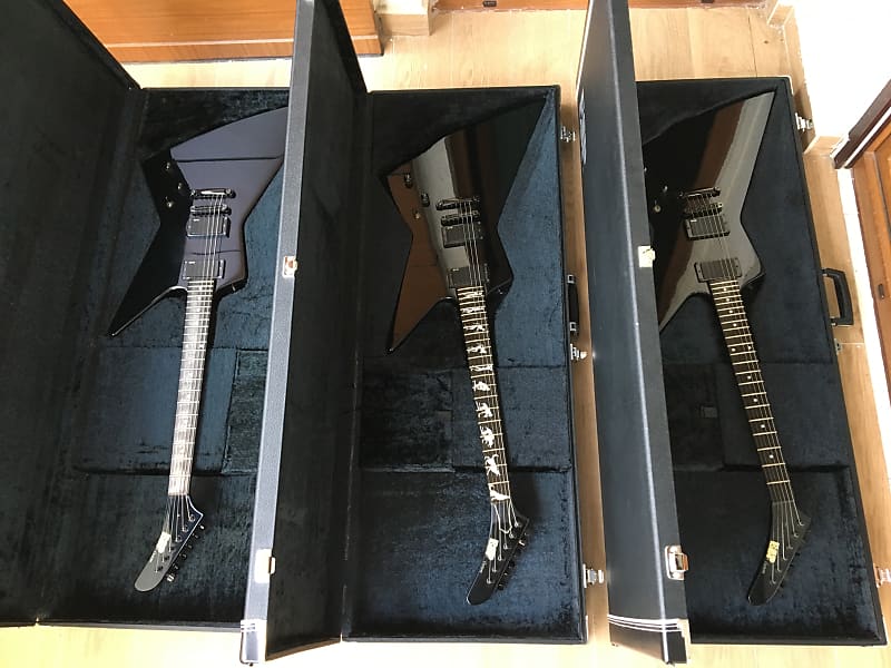 ESP Mx-250II Custom Explorer 2000 Metallica Black James | Reverb