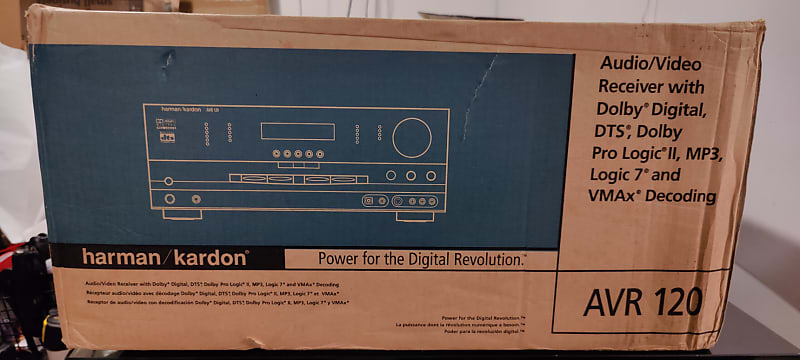 Harman Kardon AVR-120 Receiver OPEN BOX | Reverb