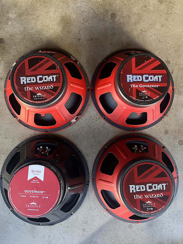 Eminence Wizard - Governor 4x12 set - 8ohm | Reverb