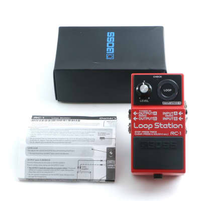 Boss RC-1 Loop Station Looper Pedal Stereo Looping Pedal with | Reverb