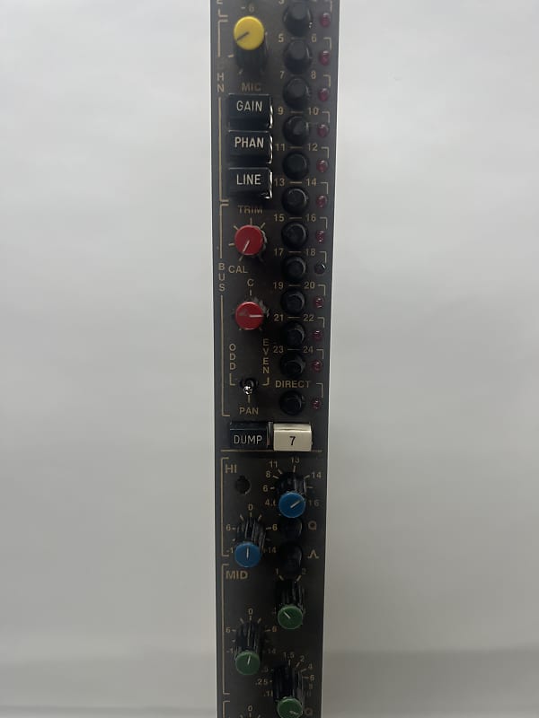 Vintage MCI 600 Series Analog Mixing Console Channel Strip | Reverb