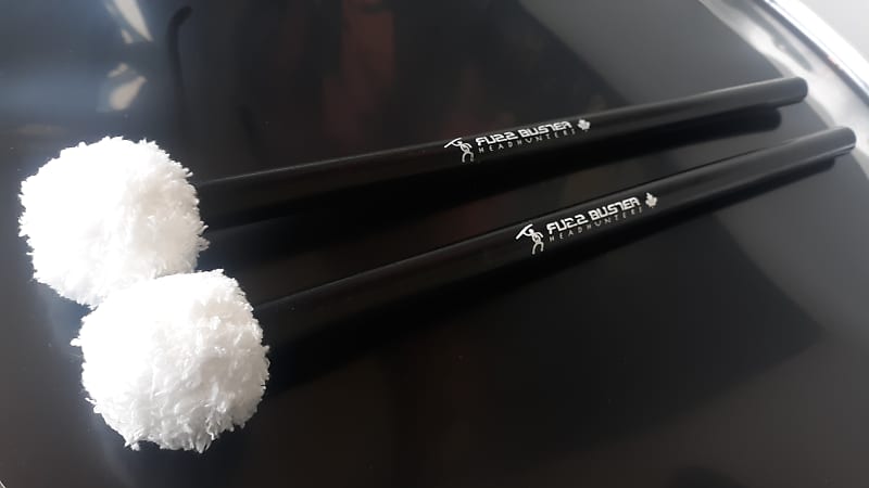 HeadHunters Drumsticks "Fuzz Buster" Drum & Cymbal Mallets | Reverb