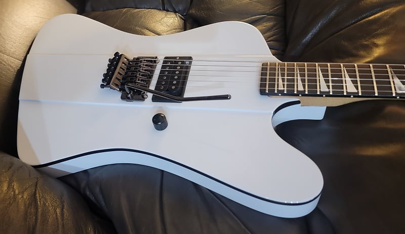 Jackson Firebird Build - White w/ black pinstripe | Reverb
