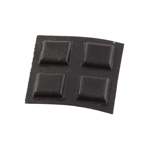 Dunlop/MXR Square Bump-On Rubber Feet, Pkg. 4 | Reverb