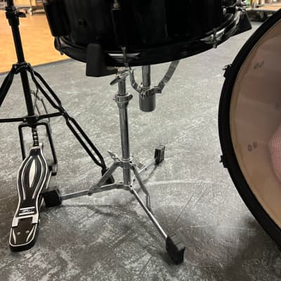 SPL Unity 5-Piece Drum Set w/ Hardware & Cymbals, Black | Reverb