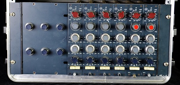 Neve 6-way RACK (only) w/ power supplies. Holds (6) 80 series | Reverb