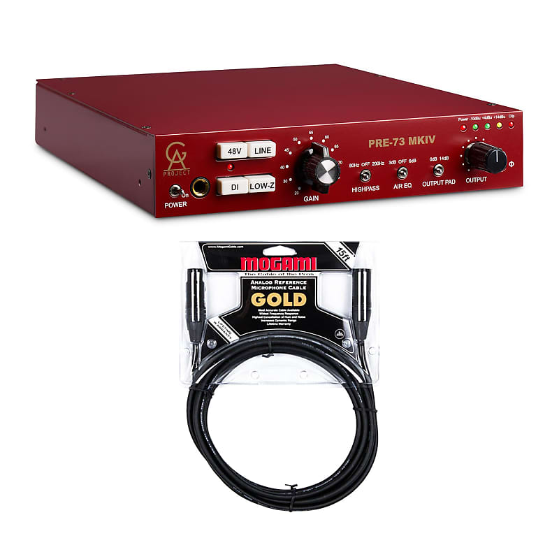 Golden Age Project Pre-73 MKIV Preamp Bundle with Mogami Gold | Reverb