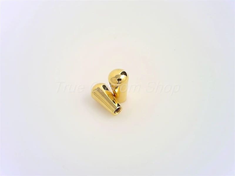 True Custom Shop® Gold Metal Metric Switch Tips for Gibson | Reverb