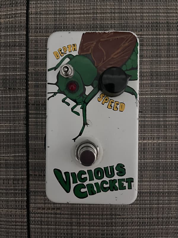 Flickinger Tone Boxes Vicious Cricket - White hand painted | Reverb