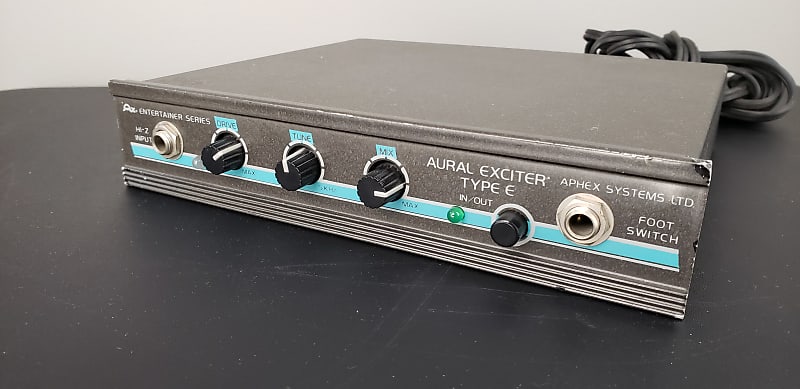 Aphex Systems Aural Exciter Type E Model 110 - Working | Reverb
