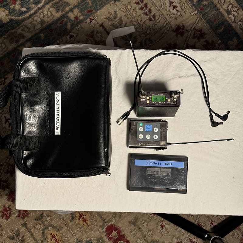 Lectrosonics UCR411A Receiver (Block 20) and LMB Transmitter | Reverb