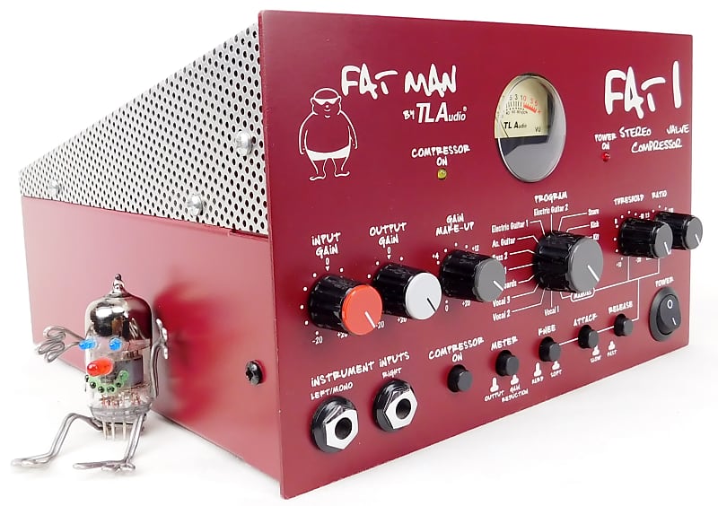 TL Audio Fat Man FAT 1 Stereo Tube Compressor + OVP + | Reverb