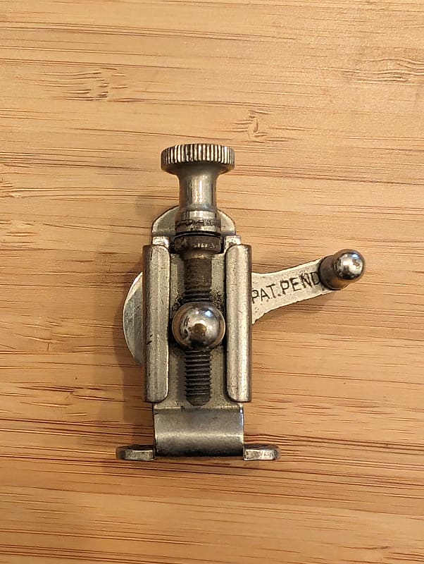 Ludwig Vintage P-338 Throw Off Strainer 1910s-1950s - Nickel | Reverb