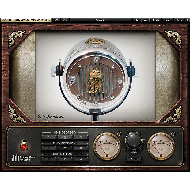 Waves The King's Microphones Microphone Plugin | Reverb