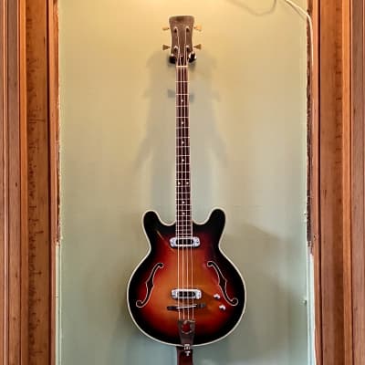 Musima 70s 1657 Hollow Body Bass Guitar | Reverb