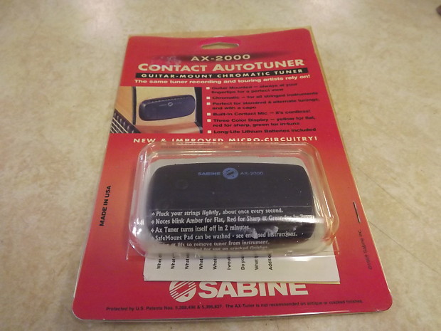 Sabine AX-2000 Contact Autotuner | Reverb