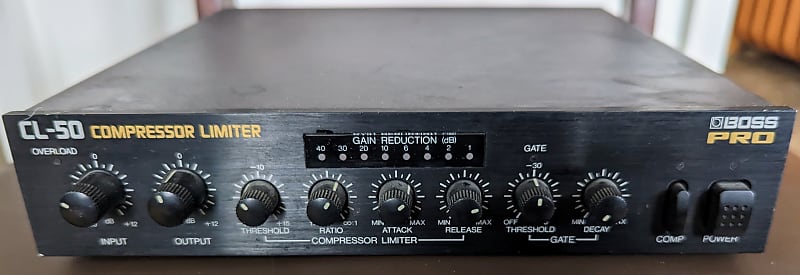 Boss CL-50 Compressor Limiter mid-90s - Black | Reverb