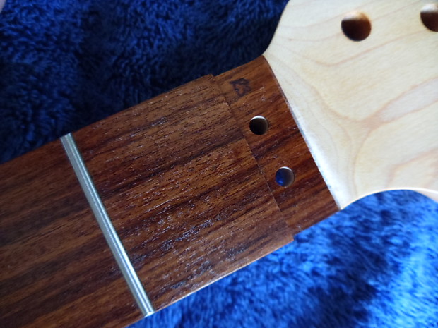 Warmoth Modern Strat Neck R3 Locking Nut 24-3/4" Scale | Reverb