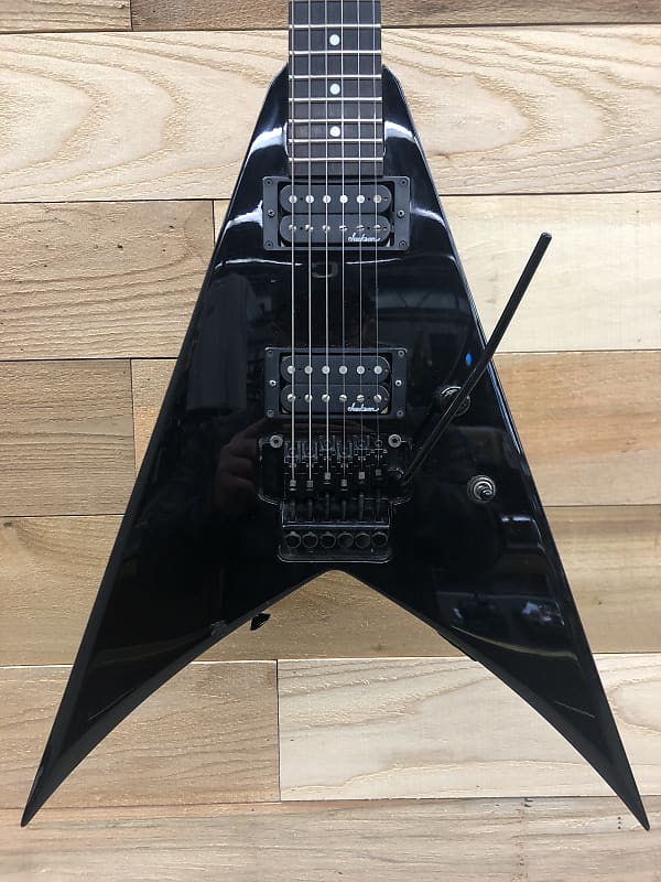 Jackson King V Standard Professional MIJ Black | Reverb